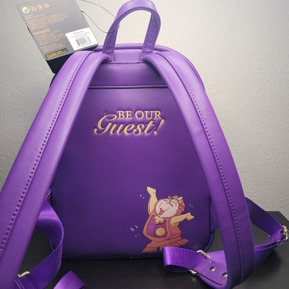 Loungefly | Bags | Loungefly Disney Beauty And The Beast Be Our Guest ...